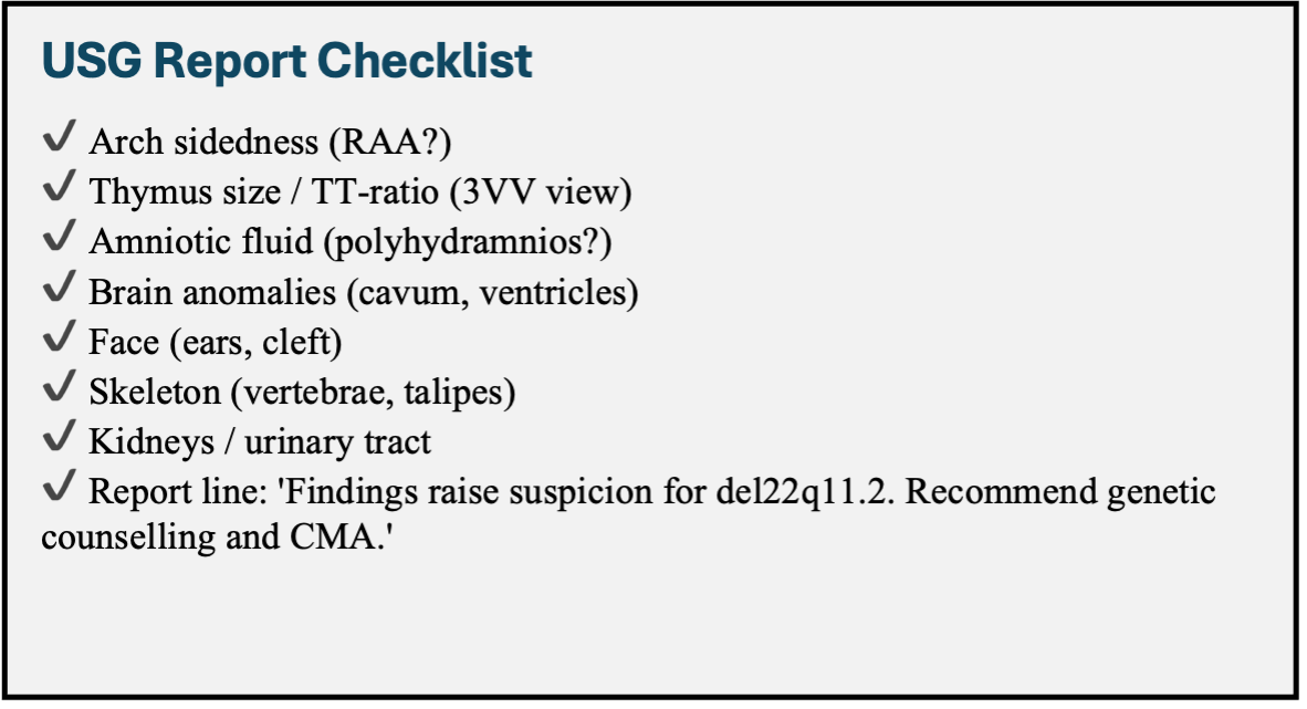 Fetal Conotruncal Anomalies: Structured Genetic Risk and Counselling ...