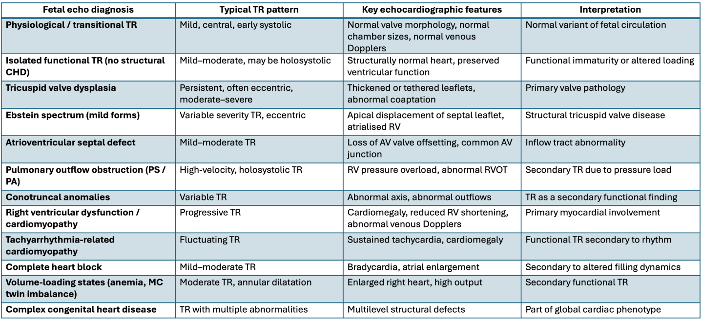 Isolated Tricuspid Regurgitation in the Fetus: From Screening to Fetal ...